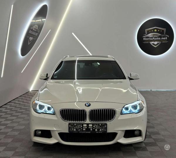 White BMW 520 2011 in Marijampole, with an engine capacity of 2.00 L and mileage of 327 thousand km for 8950 €, photo 10 on AUTOMOTO.COM.LV