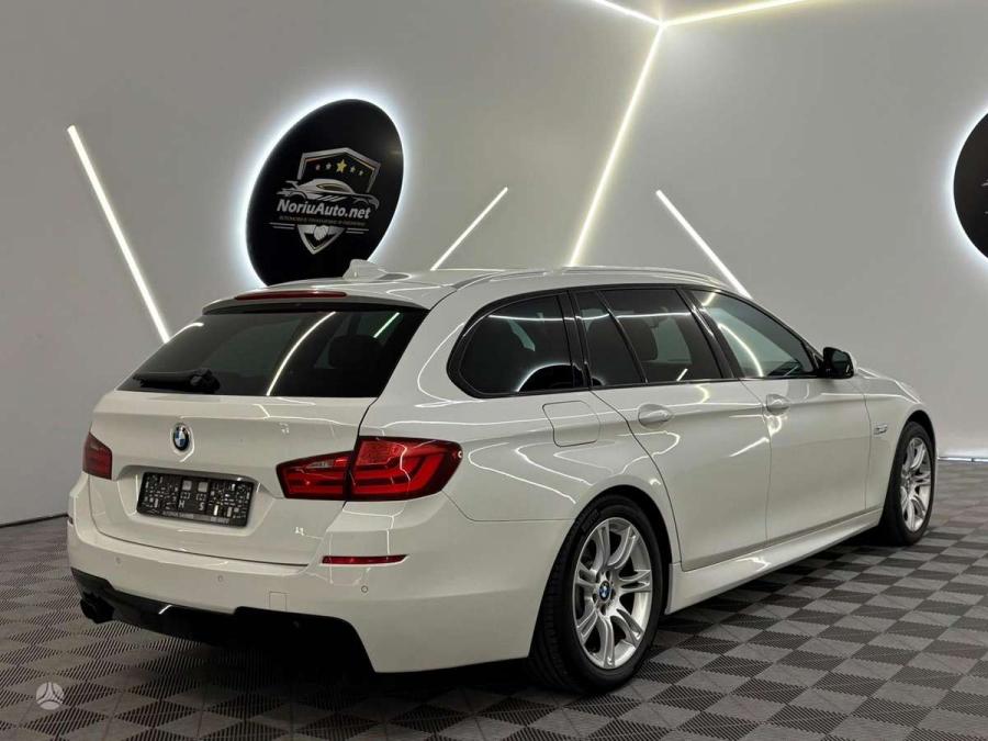 White BMW 520 2011 in Marijampole, with an engine capacity of 2.00 L and mileage of 327 thousand km for 8950 €, photo 34 on AUTOMOTO.COM.LV