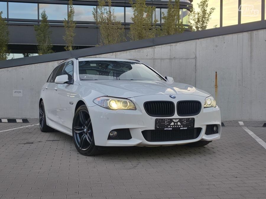 White BMW 520 2011 in Kaunas, with an engine capacity of 2.00 L and mileage of 326 thousand km for 9299 €, photo 3 on AUTOMOTO.COM.LV