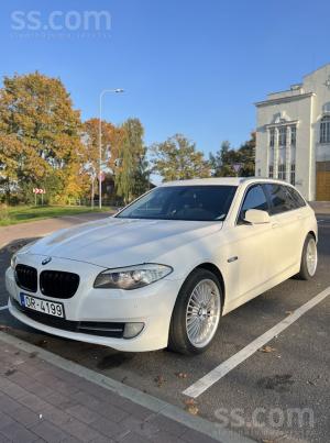 White BMW 520 2011 in Rezekne, with an engine capacity of 2.00 L and mileage of 359 thousand km for 6800 €, photo 1 on AUTOMOTO.COM.LV