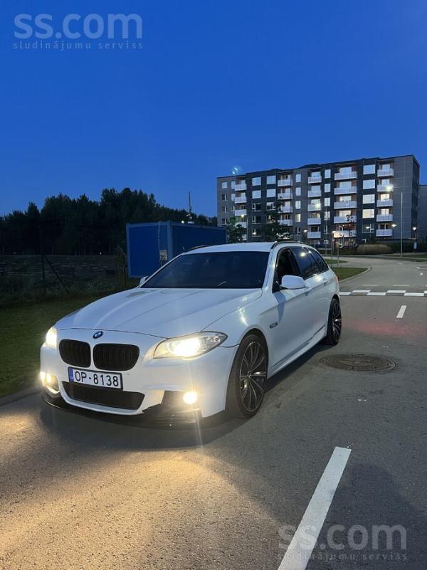 White BMW 520 2011 in Riga, with an engine capacity of 2.00 L and mileage of 280 thousand km for 6500 €, photo 6 on AUTOMOTO.COM.LV