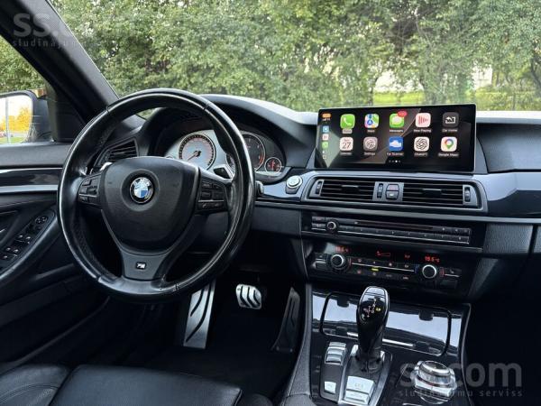 White BMW 520 2011 in Dobele, with an engine capacity of 2.00 L and mileage of 265 thousand km for 9385 €, photo 10 on AUTOMOTO.COM.LV