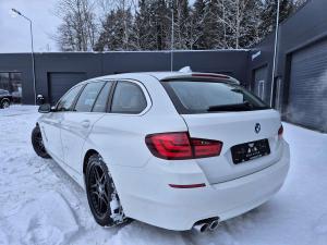 White BMW 520 2012 in Utena, with an engine capacity of 2.00 L and mileage of 333 thousand km for 5999 €, photo 3 on AUTOMOTO.COM.LV