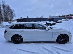 White BMW 520 2012 in Utena, with an engine capacity of 2.00 L and mileage of 333 thousand km for 5999 €, photo 6 on AUTOMOTO.COM.LV
