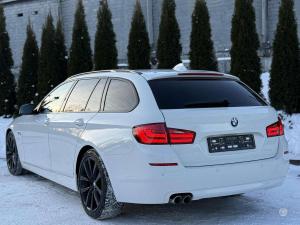 White BMW 520 2012 in Siauliai, with an engine capacity of 2.00 L and mileage of 290 thousand km for 9950 €, photo 9 on AUTOMOTO.COM.LV