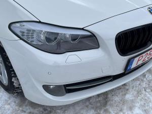 White BMW 520 2012 in Jonava, with an engine capacity of 2.00 L and mileage of 298 thousand km for 7100 €, photo 3 on AUTOMOTO.COM.LV