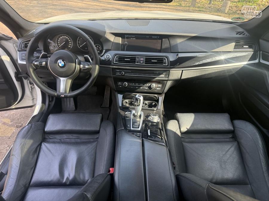 White BMW 520 2012 in Kaunas, with an engine capacity of 2.00 L and mileage of 237 thousand km for 8300 €, photo 8 on AUTOMOTO.COM.LV