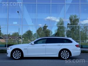 White BMW 520 2012 in Rezekne, with an engine capacity of 2.00 L and mileage of 277 thousand km for 7990 €, photo 7 on AUTOMOTO.COM.LV