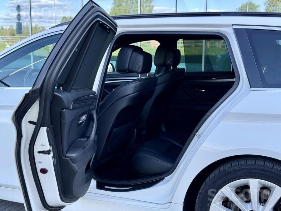 White BMW 520 2012 in Rezekne, with an engine capacity of 2.00 L and mileage of 277 thousand km for 7990 €, photo 9 on AUTOMOTO.COM.LV