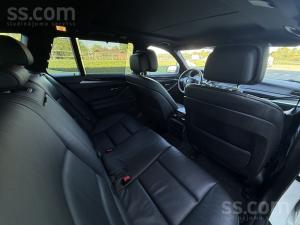 White BMW 520 2012 in Rezekne, with an engine capacity of 2.00 L and mileage of 277 thousand km for 7990 €, photo 11 on AUTOMOTO.COM.LV