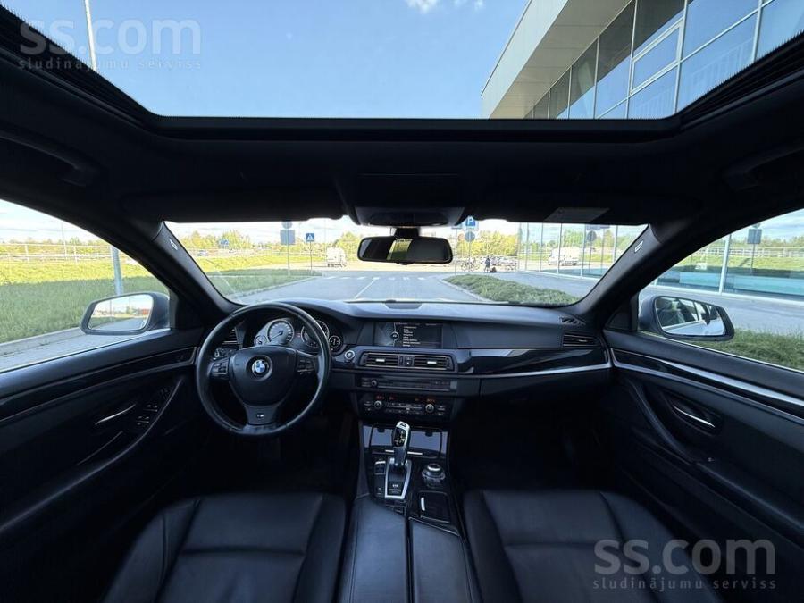 White BMW 520 2012 in Rezekne, with an engine capacity of 2.00 L and mileage of 277 thousand km for 7990 €, photo 12 on AUTOMOTO.COM.LV