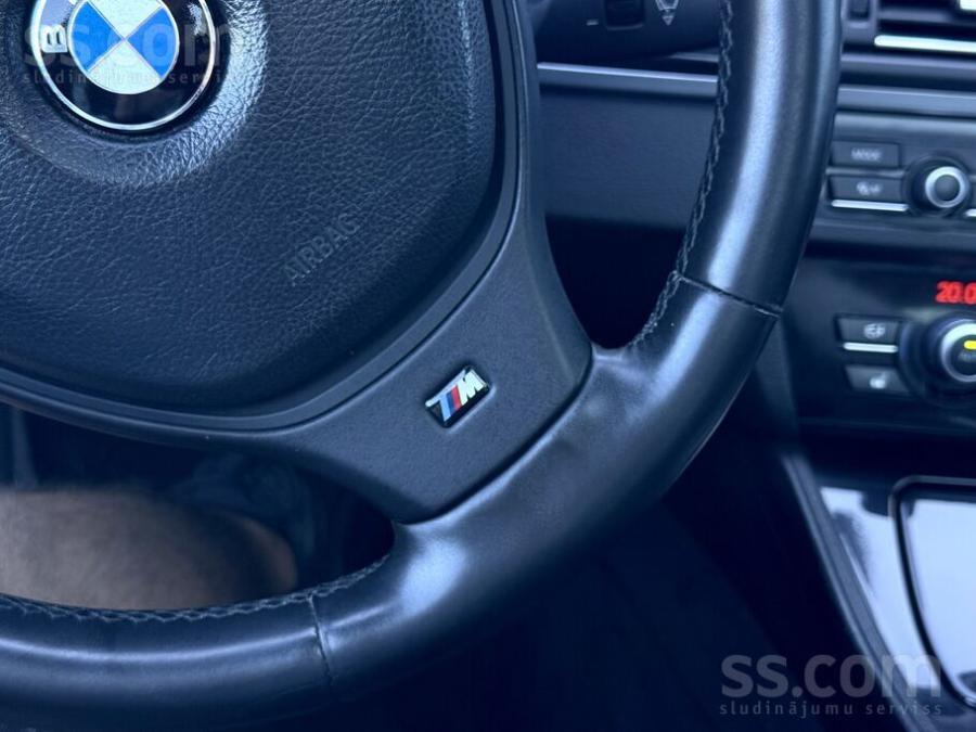 White BMW 520 2012 in Rezekne, with an engine capacity of 2.00 L and mileage of 277 thousand km for 7990 €, photo 15 on AUTOMOTO.COM.LV