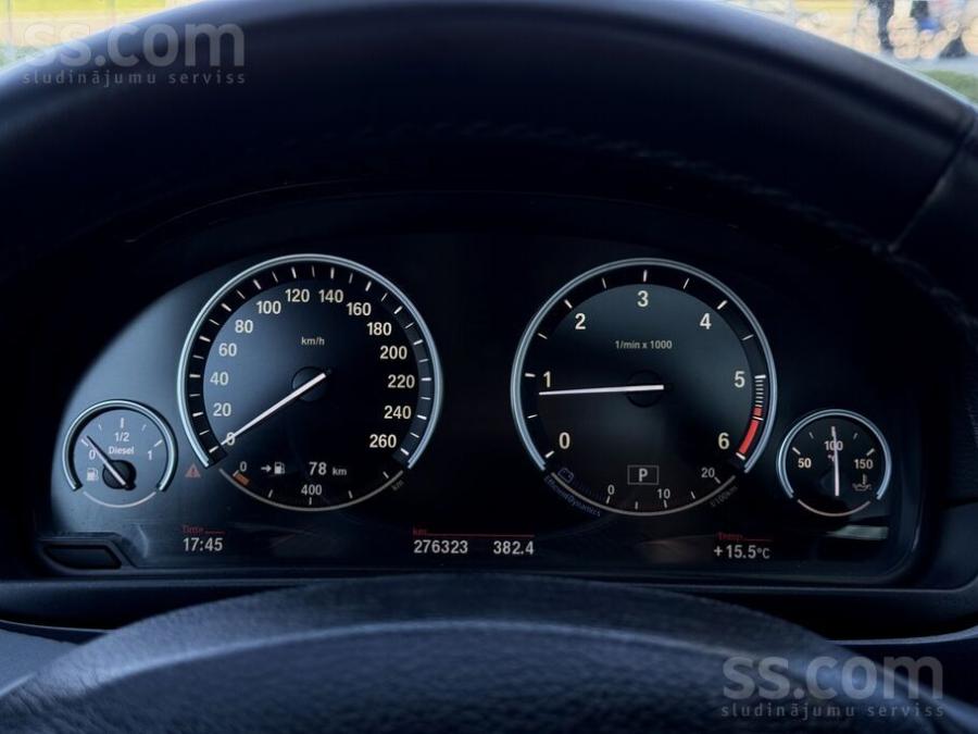 White BMW 520 2012 in Rezekne, with an engine capacity of 2.00 L and mileage of 277 thousand km for 7990 €, photo 24 on AUTOMOTO.COM.LV