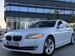 White BMW 520 2012 in Kaunas, with an engine capacity of 2.00 L and mileage of 298 thousand km for 7990 €, photo 12 on AUTOMOTO.COM.LV