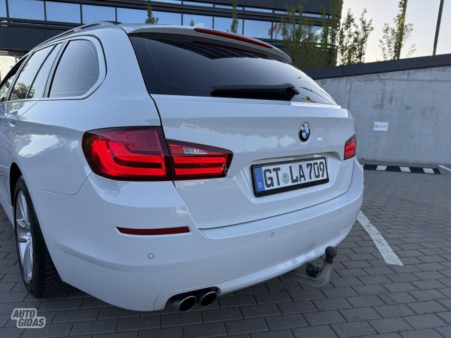 White BMW 520 2012 in Kaunas, with an engine capacity of 2.00 L and mileage of 298 thousand km for 7990 €, photo 17 on AUTOMOTO.COM.LV