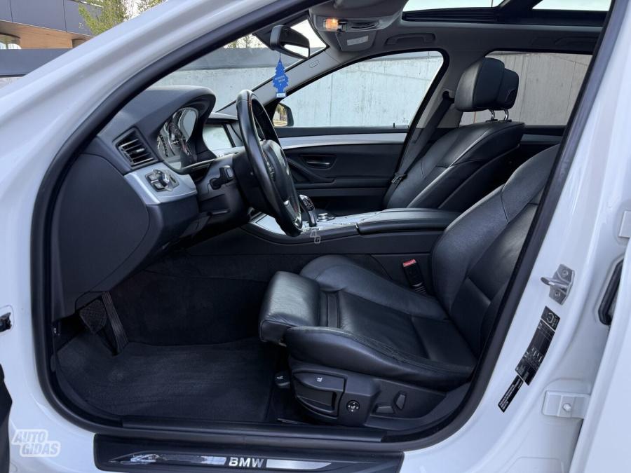 White BMW 520 2012 in Kaunas, with an engine capacity of 2.00 L and mileage of 298 thousand km for 7990 €, photo 23 on AUTOMOTO.COM.LV