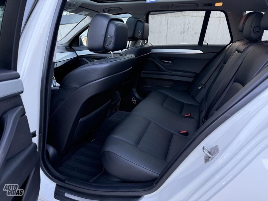 White BMW 520 2012 in Kaunas, with an engine capacity of 2.00 L and mileage of 298 thousand km for 7990 €, photo 27 on AUTOMOTO.COM.LV