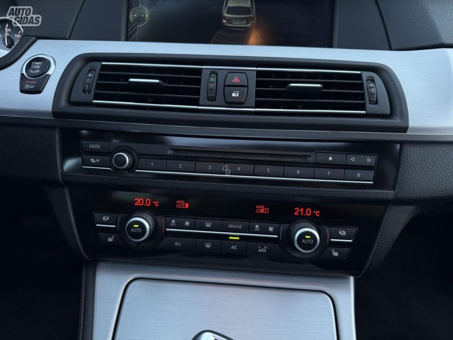 White BMW 520 2012 in Kaunas, with an engine capacity of 2.00 L and mileage of 298 thousand km for 7990 €, photo 31 on AUTOMOTO.COM.LV