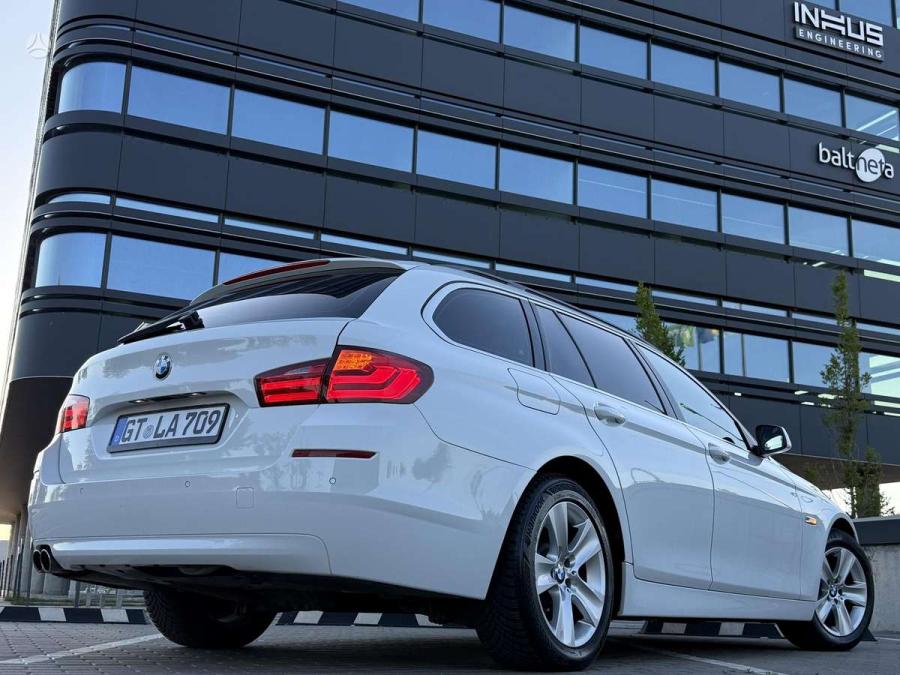 Balts BMW 520 2012 Kauņa, ar dzinēja tilpumu 2.00 L un nobraukumu 298 tūkst. km par 7990 €, foto 5 vietnē AUTOMOTO.COM.LV