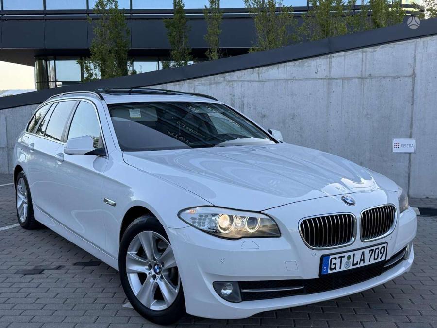 Balts BMW 520 2012 Kauņa, ar dzinēja tilpumu 2.00 L un nobraukumu 298 tūkst. km par 7990 €, foto 6 vietnē AUTOMOTO.COM.LV