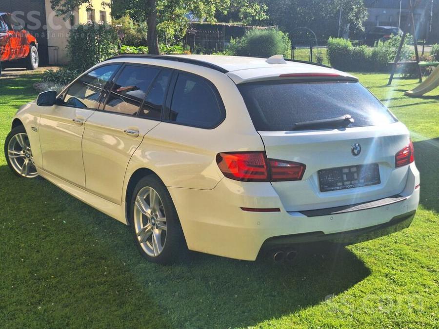 Balts BMW 520 2012 Jelgava, ar dzinēja tilpumu 2.00 L un nobraukumu 314 tūkst. km par 10750 €, foto 7 vietnē AUTOMOTO.COM.LV