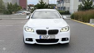 White BMW 520 2012 in Vilnius, with an engine capacity of 2.00 L and mileage of 314 thousand km for 9500 €, photo 4 on AUTOMOTO.COM.LV