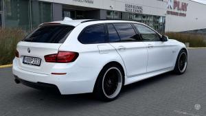 White BMW 520 2012 in Vilnius, with an engine capacity of 2.00 L and mileage of 314 thousand km for 9500 €, photo 11 on AUTOMOTO.COM.LV