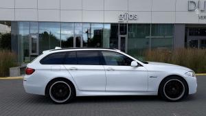 White BMW 520 2012 in Vilnius, with an engine capacity of 2.00 L and mileage of 314 thousand km for 9500 €, photo 12 on AUTOMOTO.COM.LV