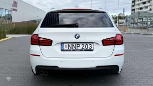 White BMW 520 2012 in Vilnius, with an engine capacity of 2.00 L and mileage of 314 thousand km for 9500 €, photo 13 on AUTOMOTO.COM.LV