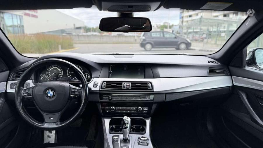 White BMW 520 2012 in Vilnius, with an engine capacity of 2.00 L and mileage of 314 thousand km for 9500 €, photo 27 on AUTOMOTO.COM.LV