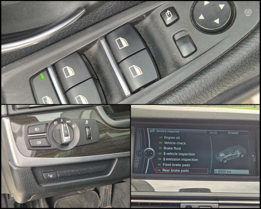 White BMW 520 2012 in Vilnius, with an engine capacity of 2.00 L and mileage of 330 thousand km for 8800 €, photo 20 on AUTOMOTO.COM.LV