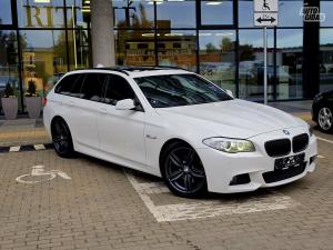 White BMW 520 2012 in Kaunas, with an engine capacity of 2.00 L and mileage of 326 thousand km for 8599 €, photo 3 on AUTOMOTO.COM.LV
