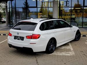 White BMW 520 2012 in Kaunas, with an engine capacity of 2.00 L and mileage of 326 thousand km for 8599 €, photo 4 on AUTOMOTO.COM.LV