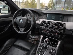 White BMW 520 2012 in Kaunas, with an engine capacity of 2.00 L and mileage of 326 thousand km for 8599 €, photo 14 on AUTOMOTO.COM.LV