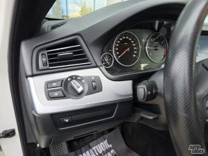 White BMW 520 2012 in Kaunas, with an engine capacity of 2.00 L and mileage of 326 thousand km for 8599 €, photo 15 on AUTOMOTO.COM.LV