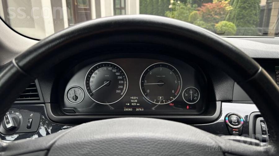 Balts BMW 520 2012 Rīga, ar dzinēja tilpumu 2.00 L un nobraukumu 230 tūkst. km par 11500 €, foto 11 vietnē AUTOMOTO.COM.LV