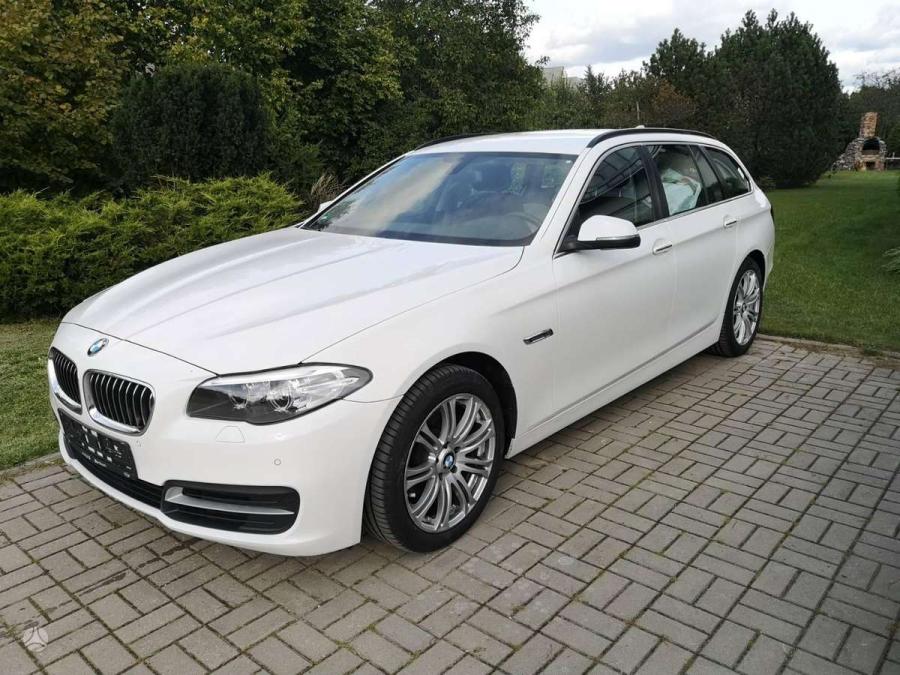 Balts BMW 520 2013 Kauņa, ar dzinēja tilpumu 2.00 L un nobraukumu 221 tūkst. km par 8500 €, foto 1 vietnē AUTOMOTO.COM.LV