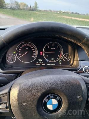 White BMW 520 2013 in Bauska, with an engine capacity of 2.00 L and mileage of 311 thousand km for 6250 €, photo 9 on AUTOMOTO.COM.LV