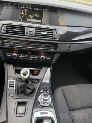 White BMW 520 2013 in Bauska, with an engine capacity of 2.00 L and mileage of 311 thousand km for 6250 €, photo 10 on AUTOMOTO.COM.LV