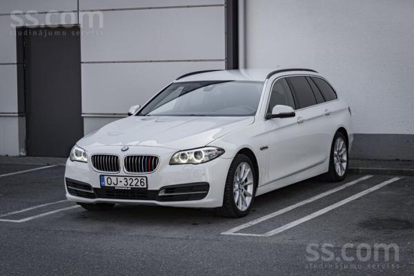 Balts BMW 520 2013 Rīga, ar dzinēja tilpumu 2.00 L un nobraukumu 222 tūkst. km par 11200 €, foto 1 vietnē AUTOMOTO.COM.LV