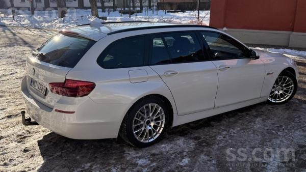 Balts BMW 520 2013 Kuldīga, ar dzinēja tilpumu 2.00 L un nobraukumu 270 tūkst. km par 11499 €, foto 3 vietnē AUTOMOTO.COM.LV
