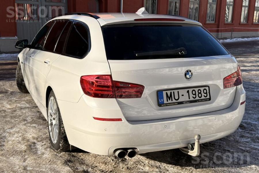 Белый БМВ 520 2013 в Кулдига, объемом двигателя 2.00 л и пробегом 270 тыс. км за 11499 €, фото 5 на AUTOMOTO.COM.LV