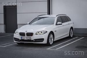 White BMW 520 2013 in Riga, with an engine capacity of 2.00 L and mileage of 222 thousand km for 10300 €, photo  on AUTOMOTO.COM.LV