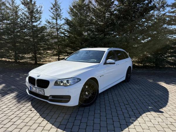 White BMW 520 2013 in Cesis, with an engine capacity of 2.00 L and mileage of 310 thousand km for 9850 €, photo 1 on AUTOMOTO.COM.LV