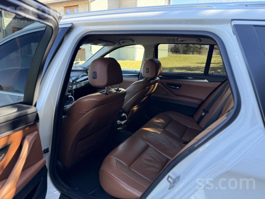 Balts BMW 520 2013 Cēsis, ar dzinēja tilpumu 2.00 L un nobraukumu 310 tūkst. km par 9850 €, foto 17 vietnē AUTOMOTO.COM.LV