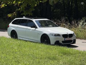 White BMW 520 2013 in Kaunas, with an engine capacity of 2.00 L and mileage of 280 thousand km for 9950 €, photo 3 on AUTOMOTO.COM.LV