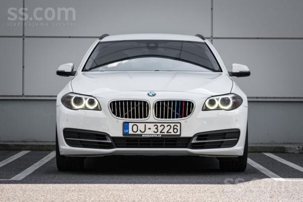 White BMW 520 2013 in Riga, with an engine capacity of 2.00 L and mileage of 223 thousand km for 9750 €, photo 2 on AUTOMOTO.COM.LV