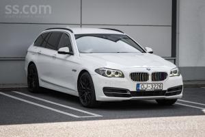 White BMW 520 2013 in Riga, with an engine capacity of 2.00 L and mileage of 223 thousand km for 9750 €, photo 4 on AUTOMOTO.COM.LV