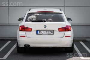 White BMW 520 2013 in Riga, with an engine capacity of 2.00 L and mileage of 223 thousand km for 9750 €, photo 6 on AUTOMOTO.COM.LV