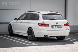 White BMW 520 2013 in Riga, with an engine capacity of 2.00 L and mileage of 223 thousand km for 9750 €, photo 7 on AUTOMOTO.COM.LV